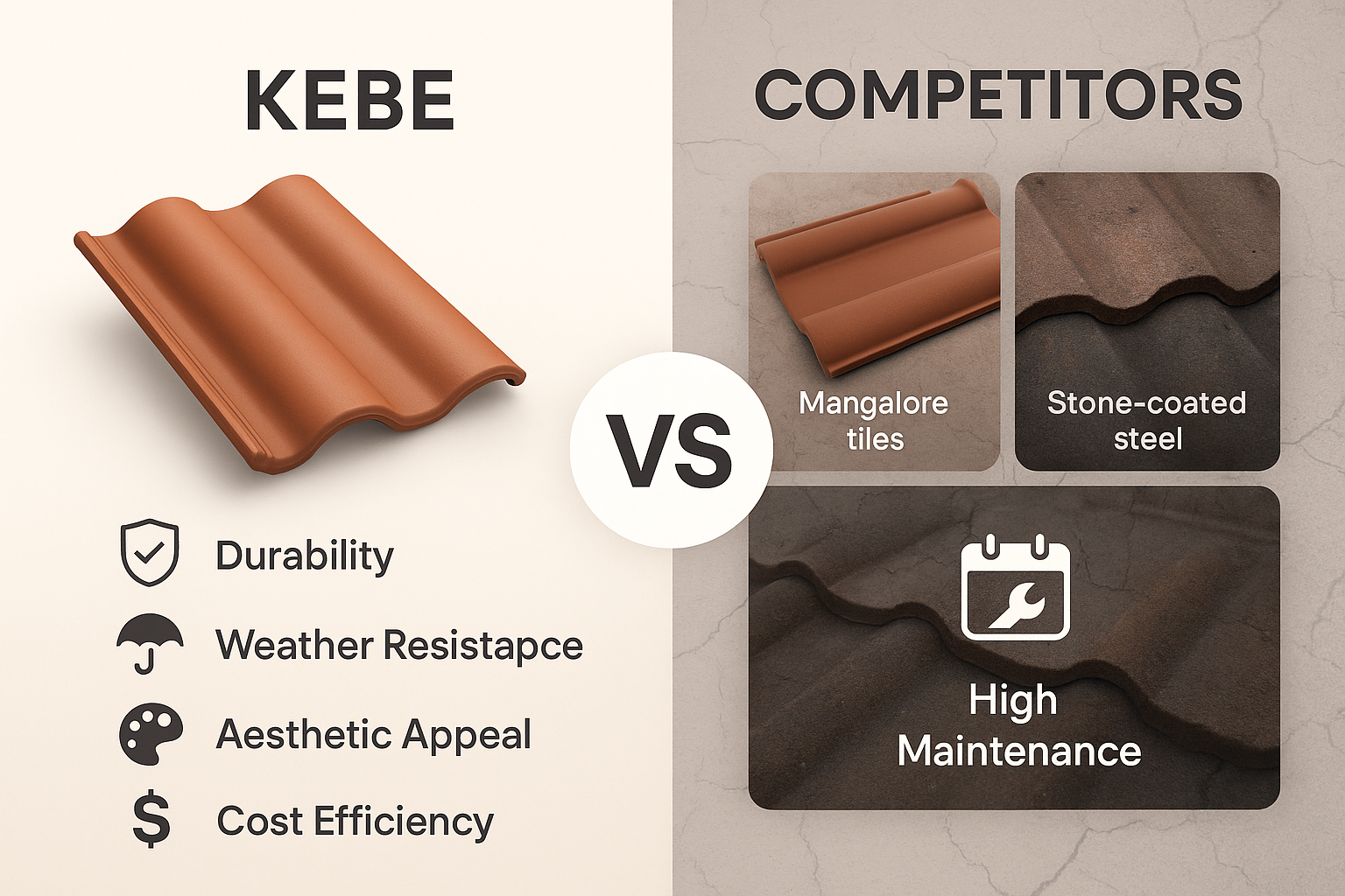 Kebe Roof Tiles Price in Bangalore & Top Dealers 2025