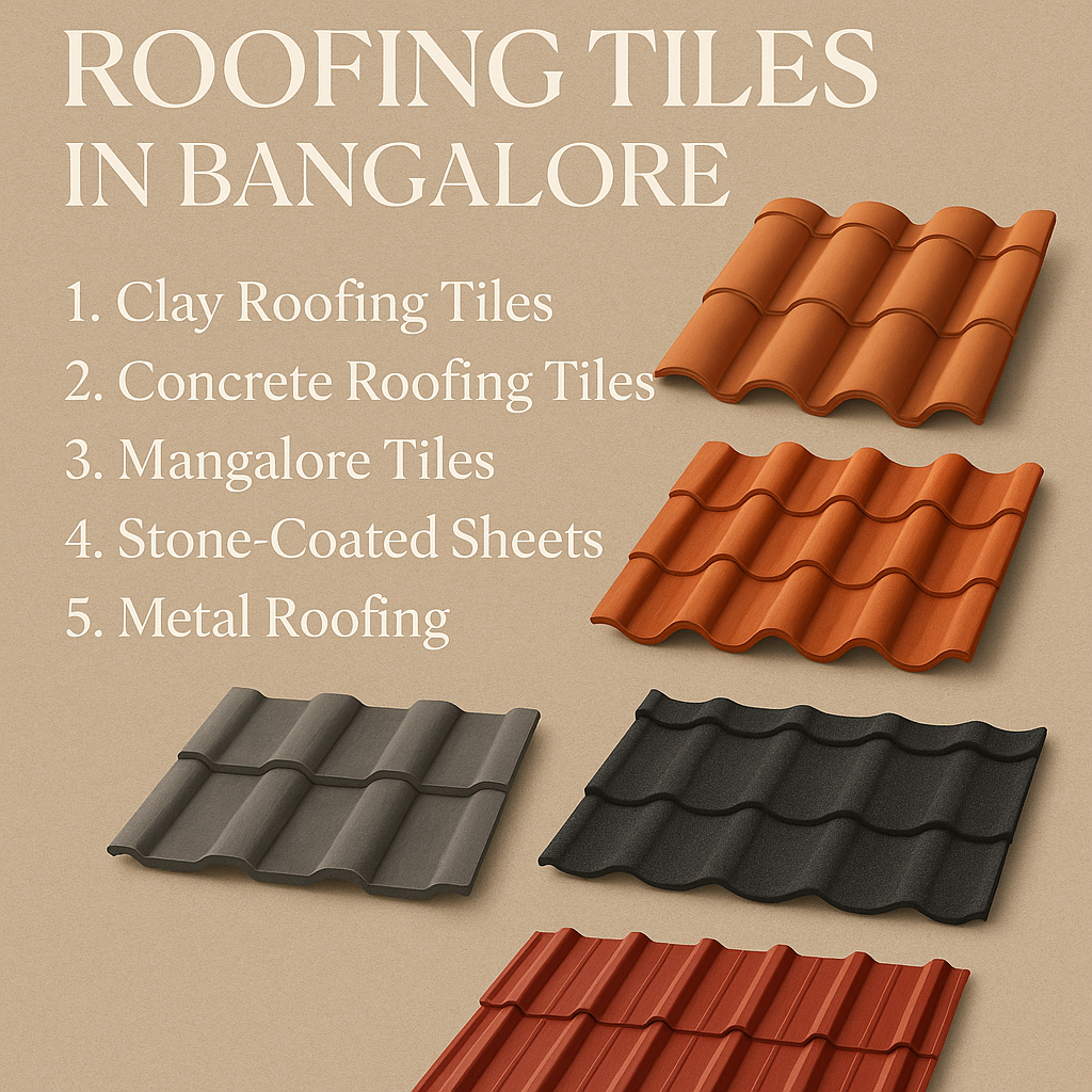 Guide to Choose Affordable Roofing Tiles for Homes in Bangalore