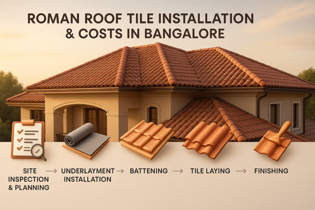 Top 5 Benefits of Roman Roof Tiles Bangalore for your Homes