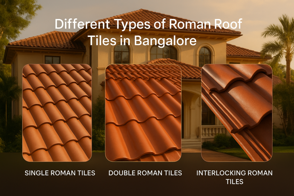 Types of Roman Roof Tiles in Bangalore | 2025 Trends