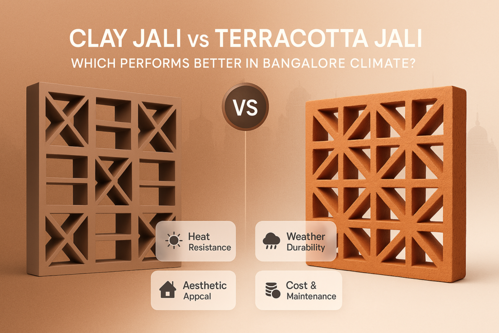 Clay Jali vs Terracotta Jali | Comparing Rates & Designs