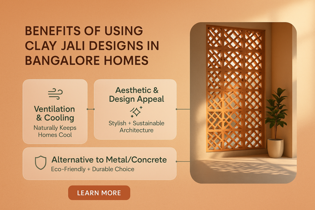 Latest Clay Jali Designs in Bangalore 2025